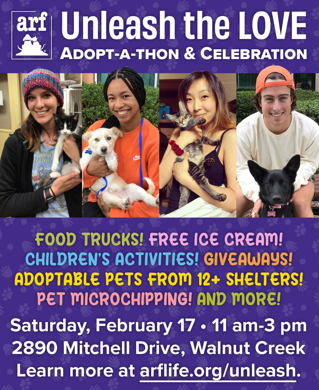 Unleash the Love Adopt-a-thon (Walnut Creek) - Rocket Dog Rescue