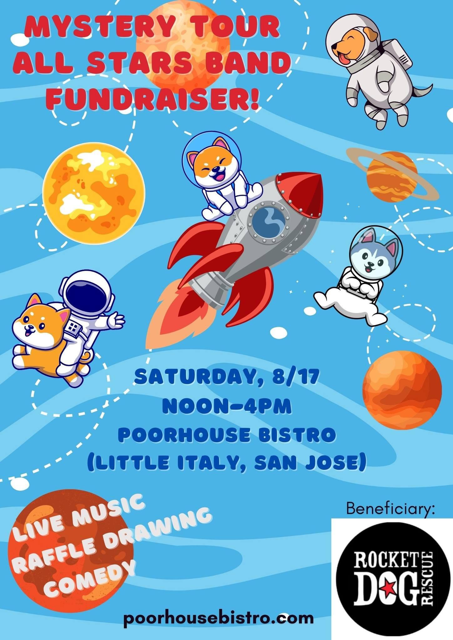 Rocket Dog Rescue Fundraiser @Poorhouse Bistro (San Jose) - Rocket Dog ...